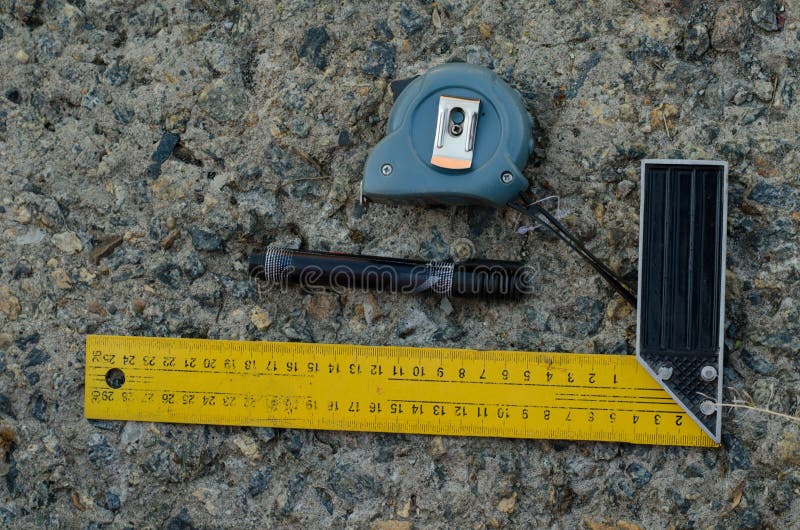 Length Measurement Tool. Convenience for Work with Measurements. Stock ...