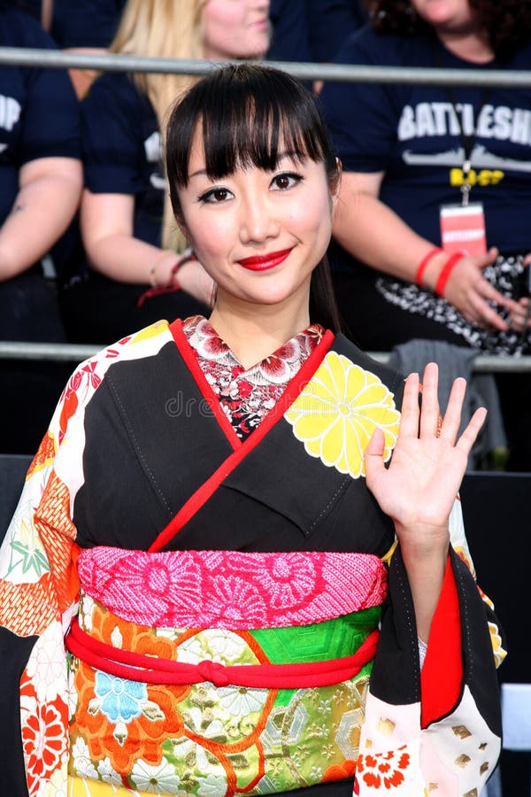 Leni Ito arrives at the editorial photo. Image of copyright - 25284041