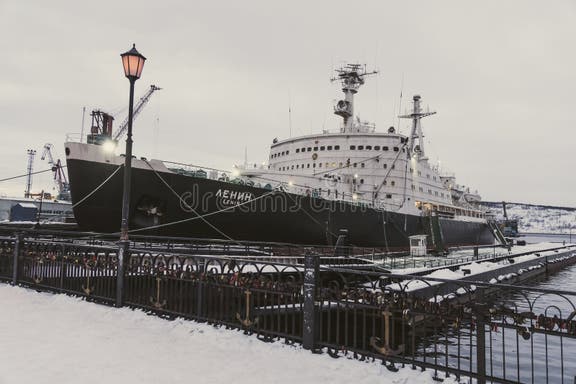Lenin is Soviet Nuclear-powered Icebreaker. Launched in 1957, it Was ...