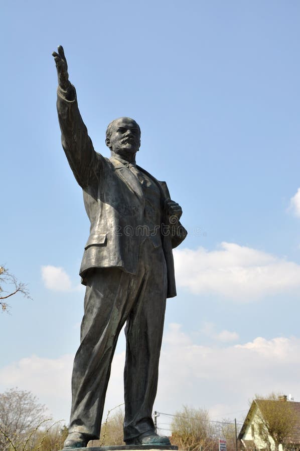 Lenin statue in Budapest stock image. Image of history - 35606873