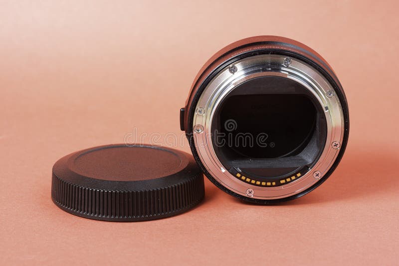 Lens Adapter for Camera Lenses Stock Photo - Image of photographic ...