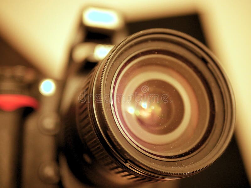 DSLR camera lens glass. stock photo. Image of photograph - 108841746