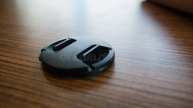 Lens cap for camera. stock photo. Image of equipment - 107157636