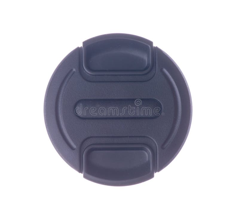 Lens Cap Isolated on White Background Stock Image - Image of background ...