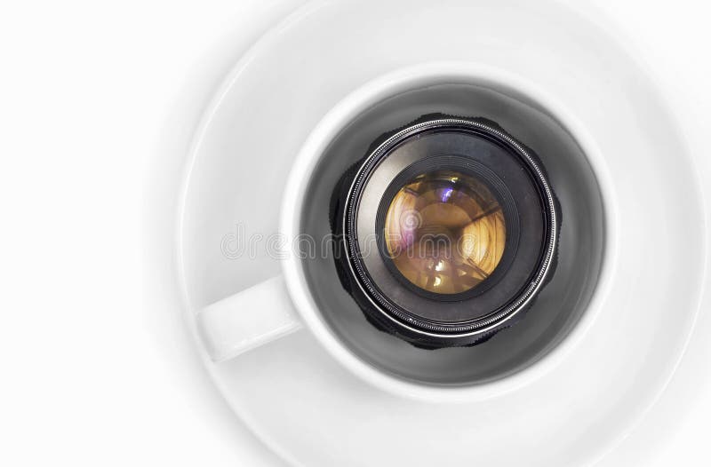 Lens in cup stock image. Image of drink, cafe, life, still - 26022609