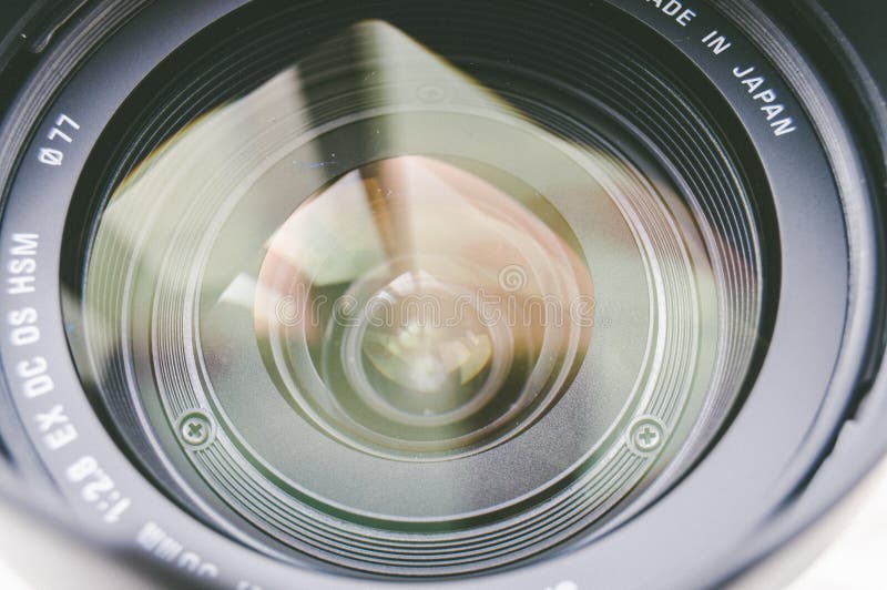 Lens stock image. Image of dslr, lens, detail, light - 121308557