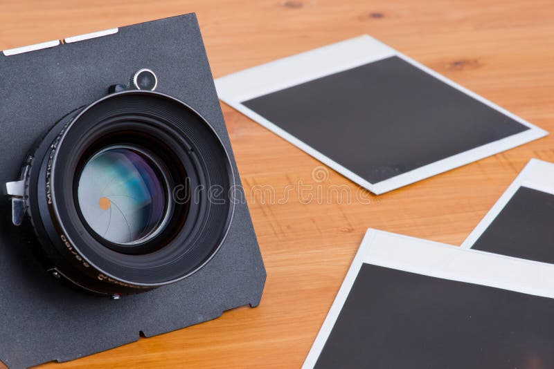 Lens and empty pictures stock image. Image of black, memory - 21759607