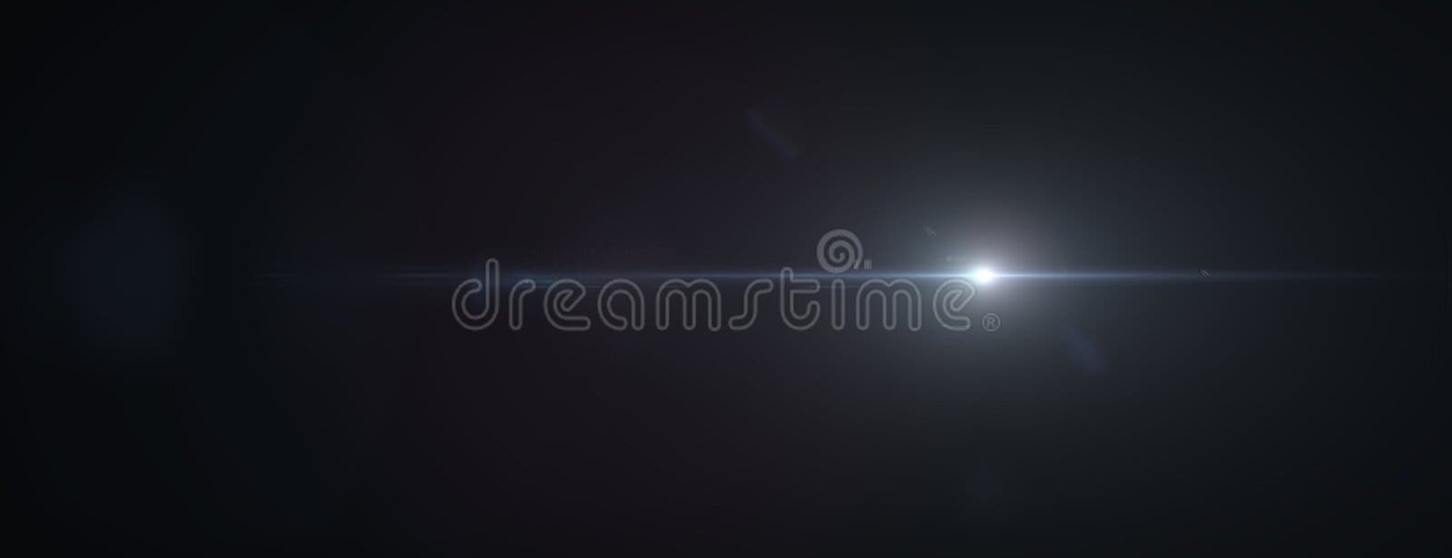 Lens Flare Effect. 3D Rendering Stock Photo - Image of graphic, great ...