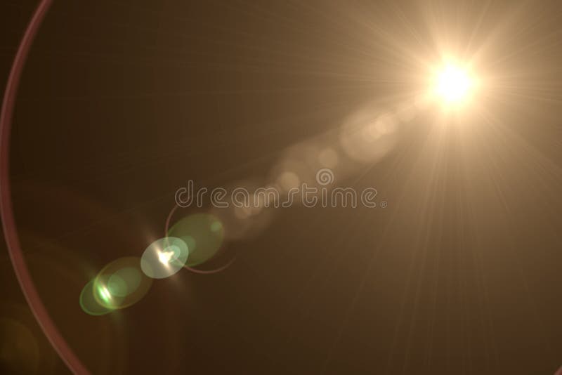 Lens flare effect stock illustration. Illustration of night - 77830678