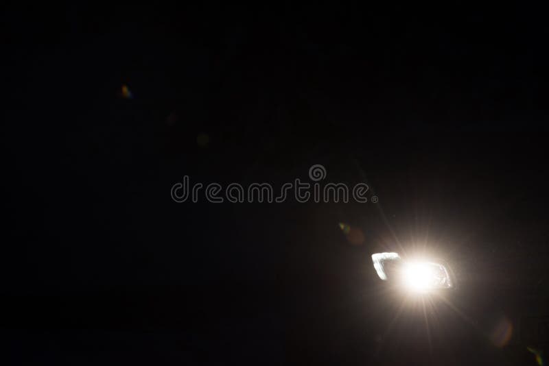 Lens flare of modern car stock photo. Image of driving - 63102144