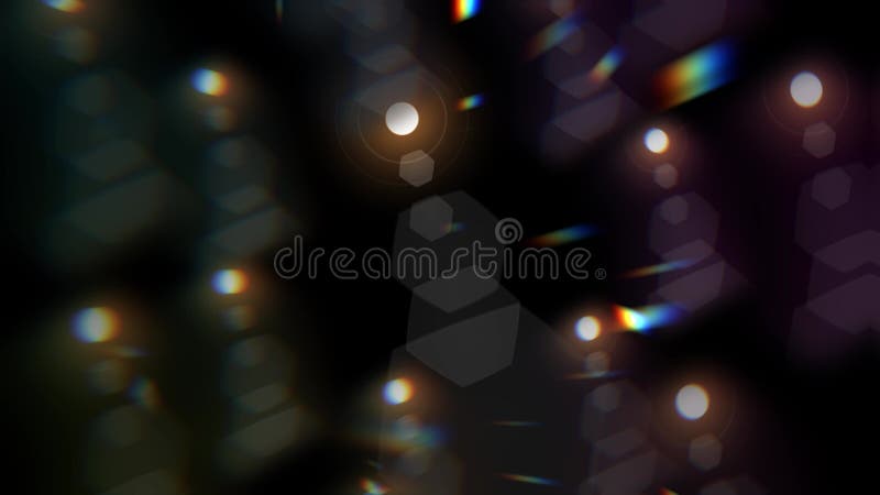 Lens Flare with Prism Animation Effect Animation Background Stock ...