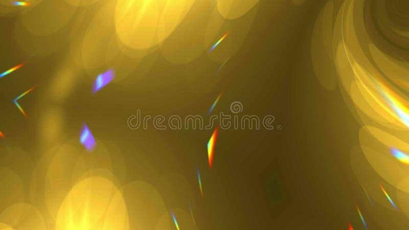 Lens Flare Reflection Prism Animation Background Stock Video - Video of ...