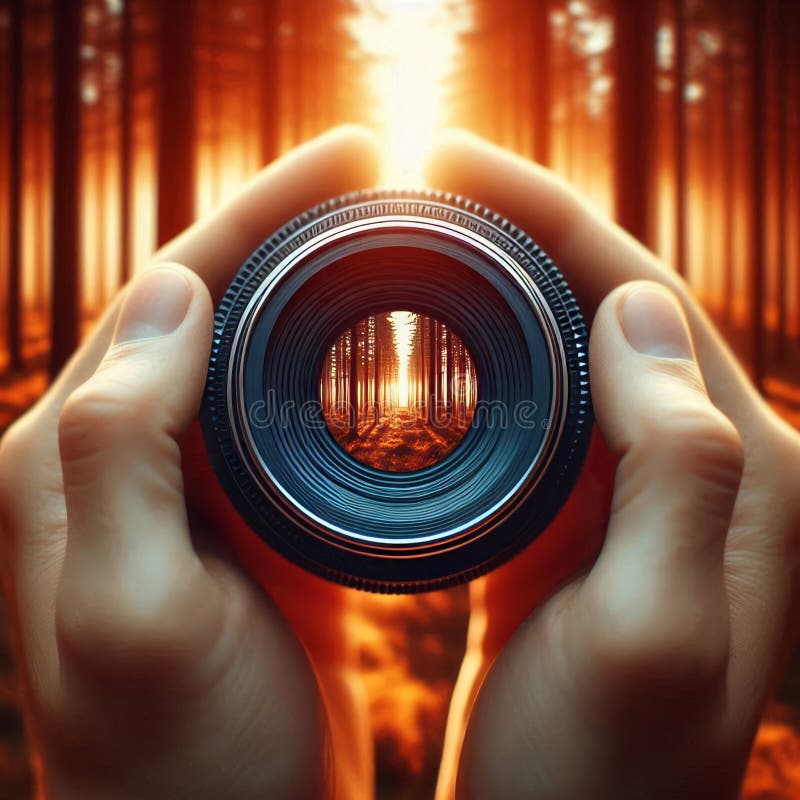 4 49 Lens Focus a Visual Effect that Emphaizes or Blurs Certain Stock ...