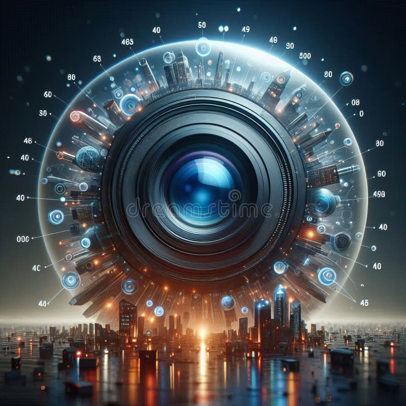 17 49 Lens Focus a Visual Effect that Emphsizes or Blurs Certai Stock ...