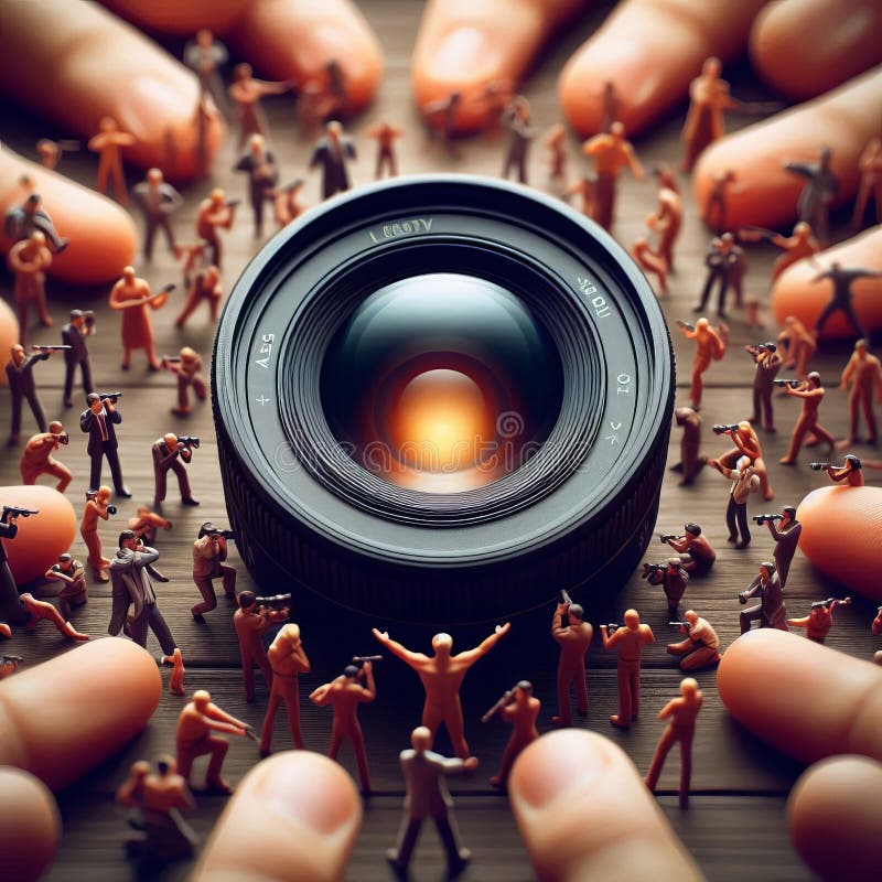 5 49 Lens Focus a Visual Effect that Emphaizes or Blurs Certain Stock ...