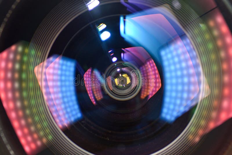 Lens light effect stock photo. Image of orange, aperture - 80149028