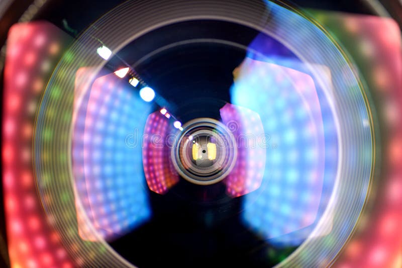 Lens light effect stock image. Image of video, white - 80149461