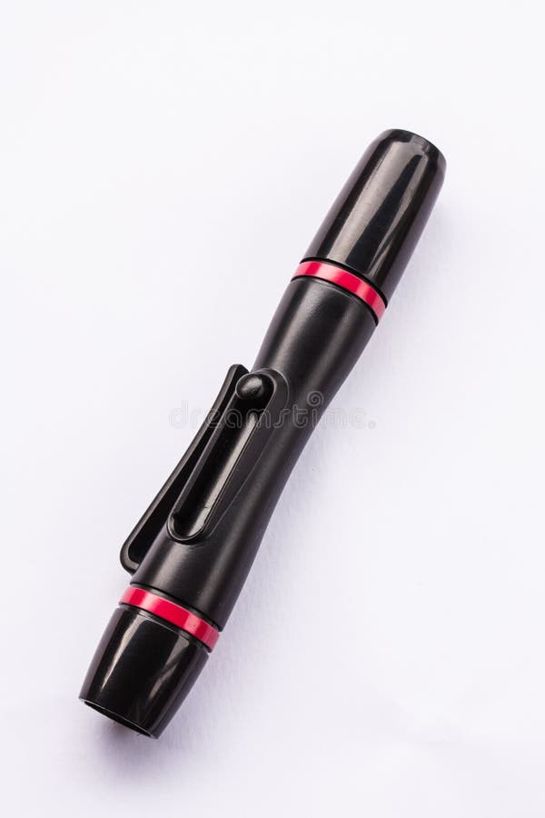 Lens pen stock image. Image of soft, tool, handy, black - 33533959