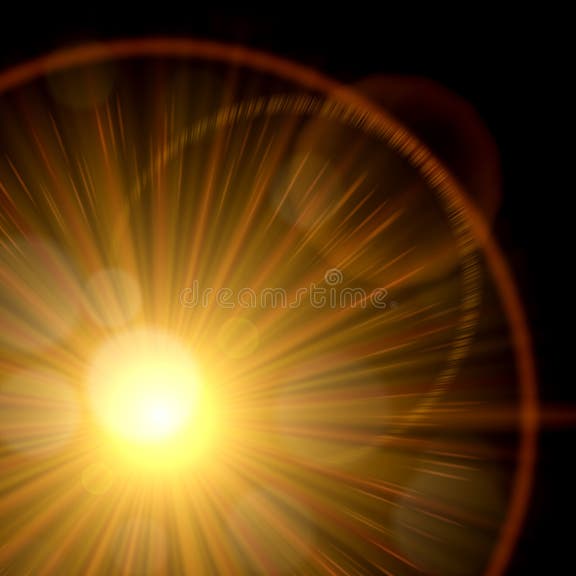Lens Patch of Reflected Light Flares Stock Illustration - Illustration ...