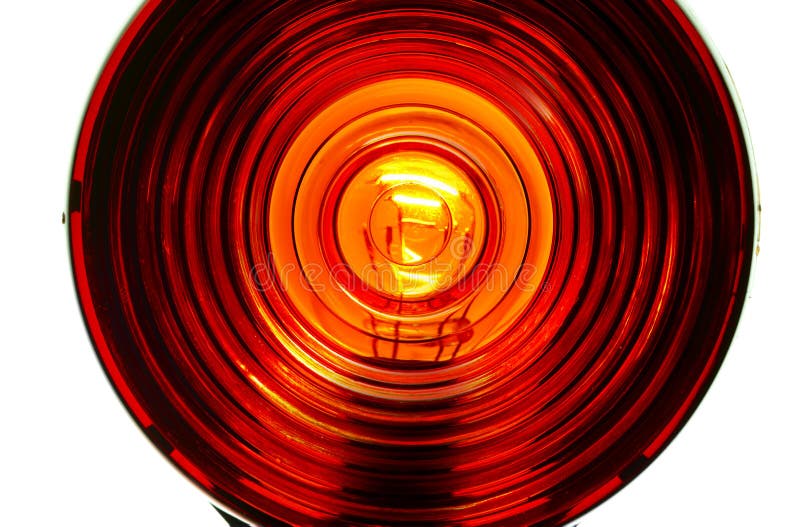 Lens of Red light stock image. Image of light, illuminated - 17872857