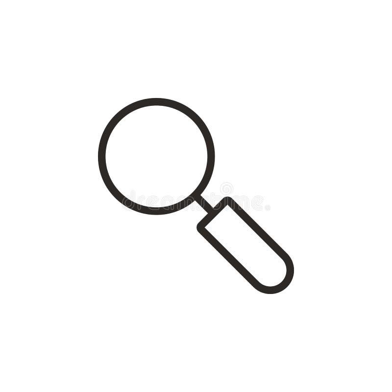Lens Search Vector Icon Element Of Design Tool For Mobile Concept And Web Apps Vector Stock