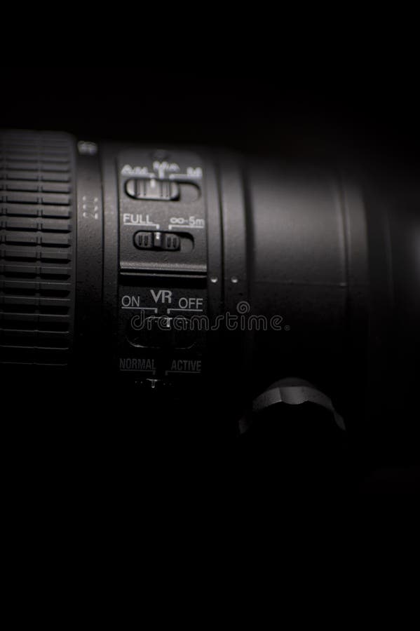 Lens Vibration Reduction stock photo. Image of sensor - 25960548