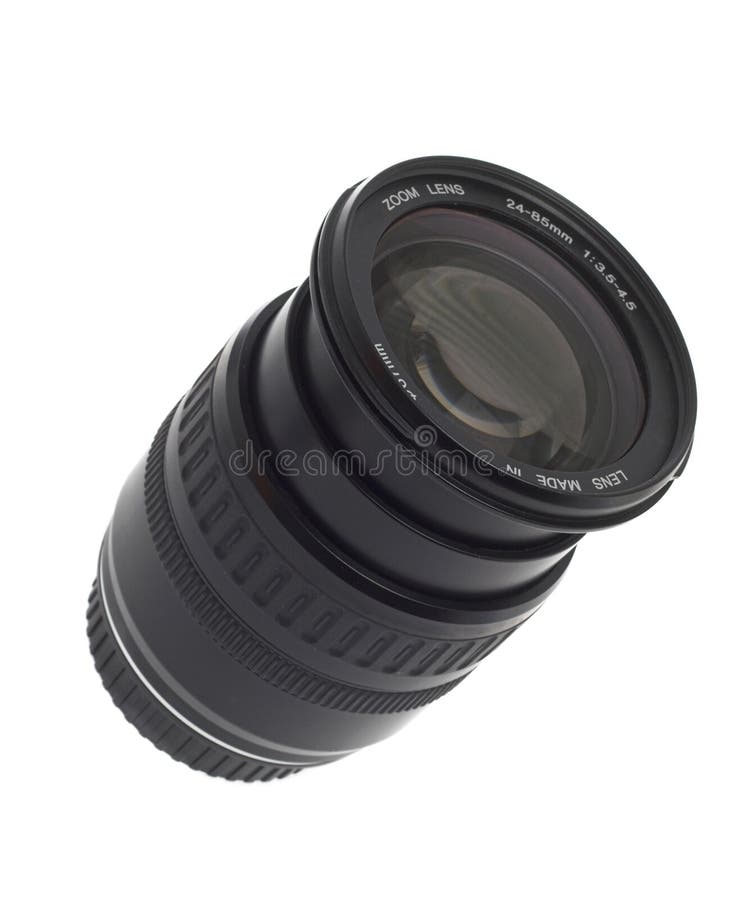 Lens on white stock photo. Image of optical, white, equipment - 3461328