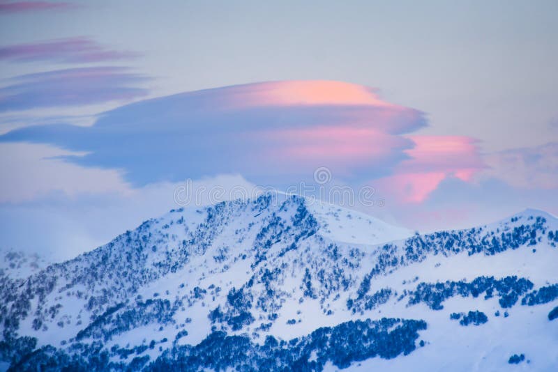 Lenticular Clouds are a Rather Rare Natural Phenomenon. Such Clouds are ...
