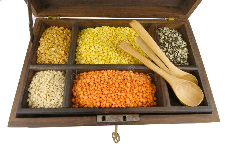 Lentil Box stock image. Image of grain, organic, fresh - 43791053