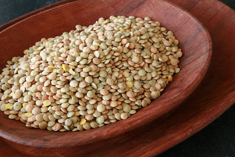 Lentils stock image. Image of brown, green, lentils, indian - 66523603