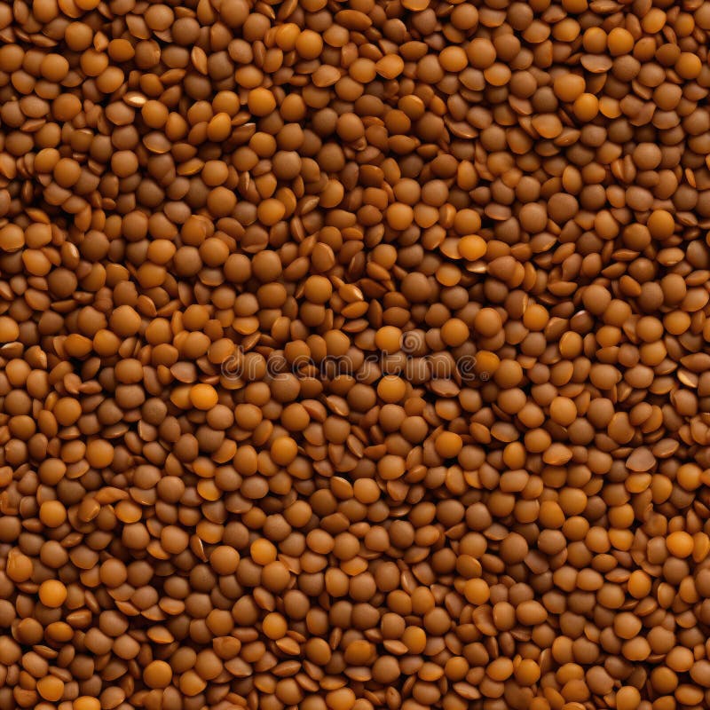 Lentils Pattern Ultra Realistic Stock Illustration - Illustration of ...