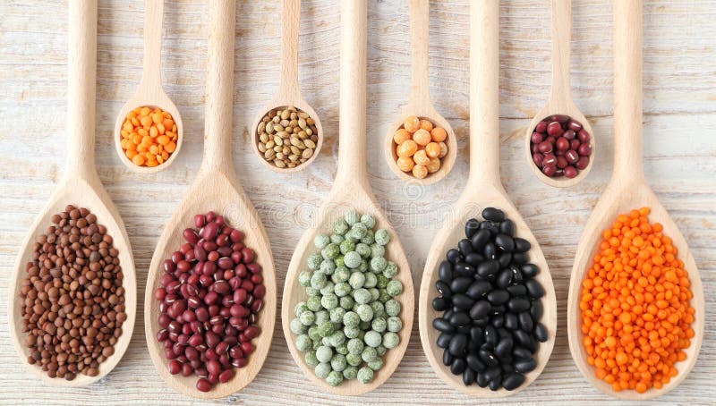 Lentils, peas and beans. stock image. Image of beans - 90434865