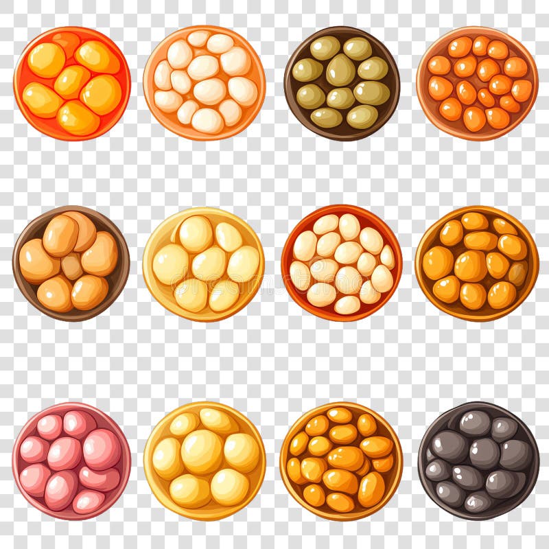 Lentils set stock image. Illustration of coriander, beans - 341522779