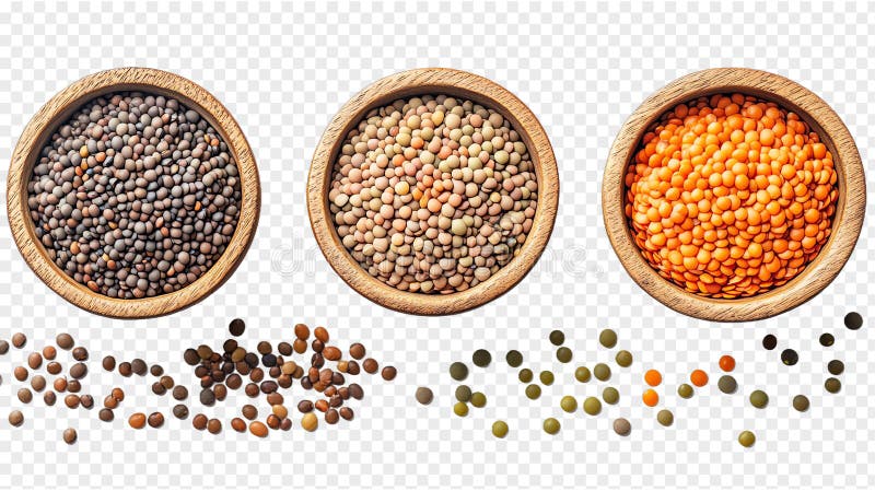 Lentils set stock photo. Illustration of legume, moong - 341522782