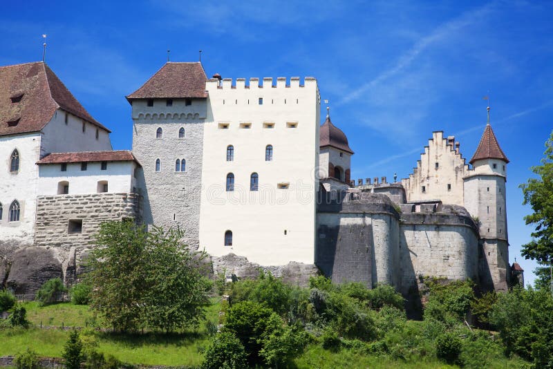 Lenzburg castle stock photo. Image of heritage, history - 16428842