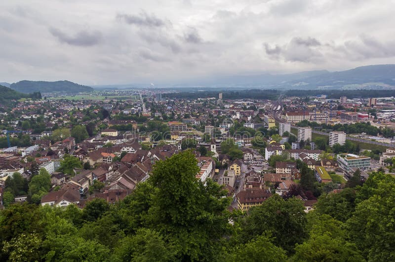 Lenzburg Grounds, Switzerland Stock Photo - Image of town, castle: 42184338