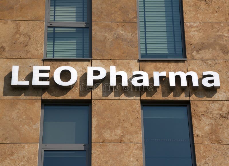Leo pharma on a building editorial image. Image of medical - 76401300