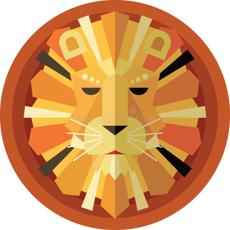 Leo. Vector Illustration Decorative Design Stock Vector - Illustration ...