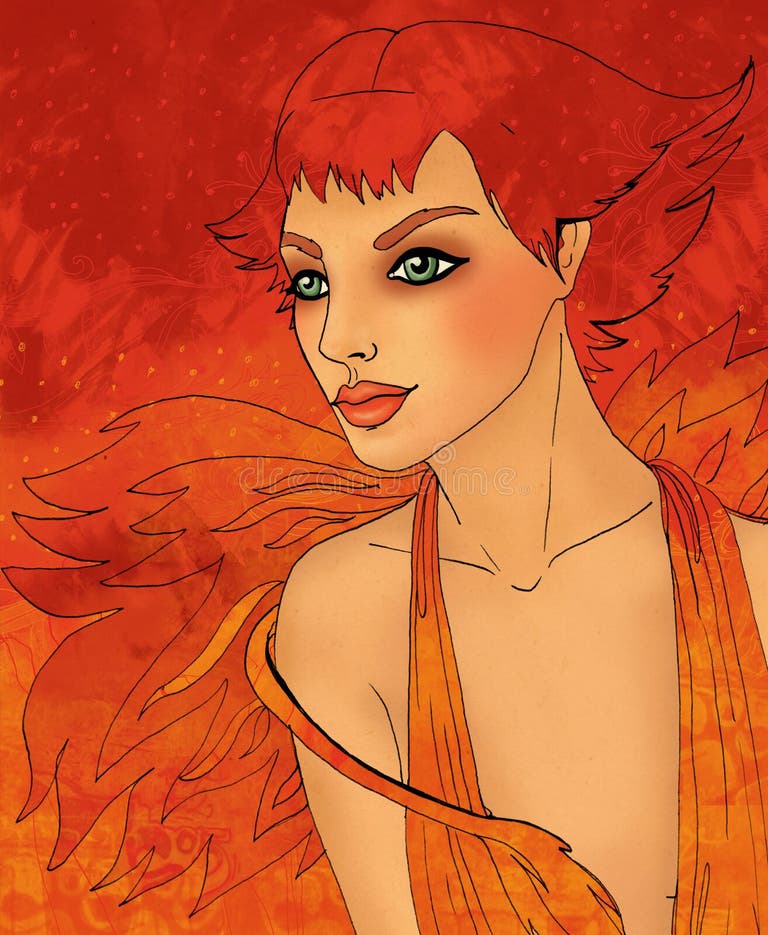 Leo Astrological Sign As Beautiful Girl Stock Illustrations 63 Leo