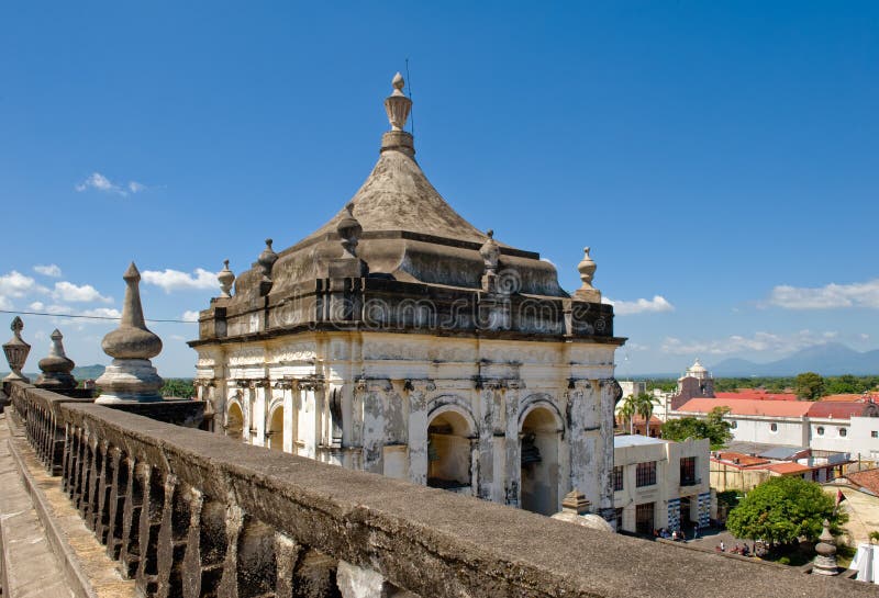 Leon city Nicaragua stock image. Image of blue, homes - 7736275