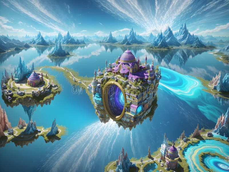 Leonardo Ai Generated Reality Warp Stock Illustration - Illustration of ...