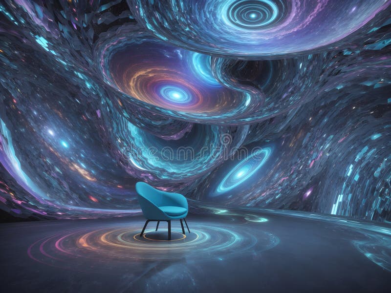 Leonardo Ai Generated Reality Warp Stock Illustration - Illustration of ...