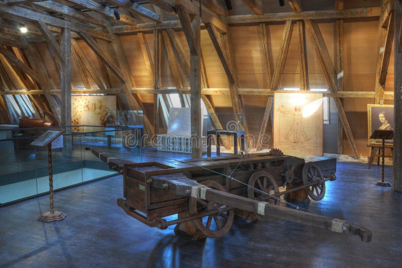 Leonardo Da Vinci Giant Crossbow Editorial Image - Image of artist ...