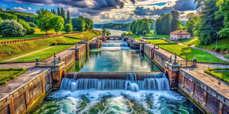 Leonardo Da Vincis Ingenious Adda River Locks a Visual Exploration of ...