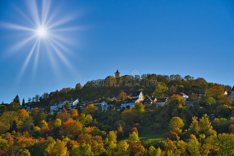 Leonberg Engelberg Tower Near Stuttgart, Germany Stock Photo - Image of ...