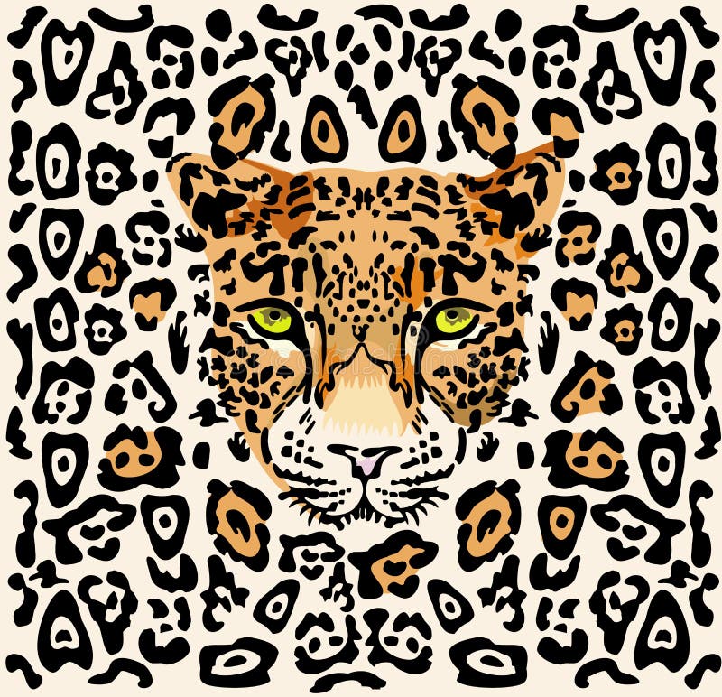 Leopard Head Stock Illustrations – 9,587 Leopard Head Stock ...
