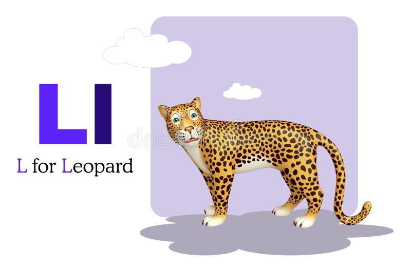 Leopard Alphabet Stock Illustrations – 842 Leopard Alphabet Stock ...