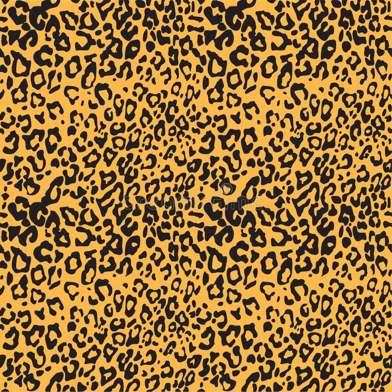 Leopard Animal Camo Seamless Pattern Stock Vector - Illustration of ...