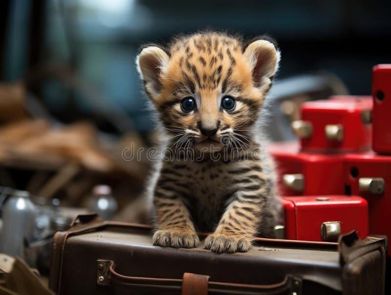 Curious Leopard Stock Illustrations – 298 Curious Leopard Stock ...