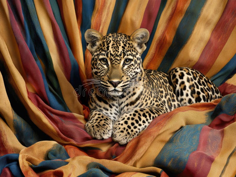 Young leopard cub stock photo. Image of cute, kitten - 360037538